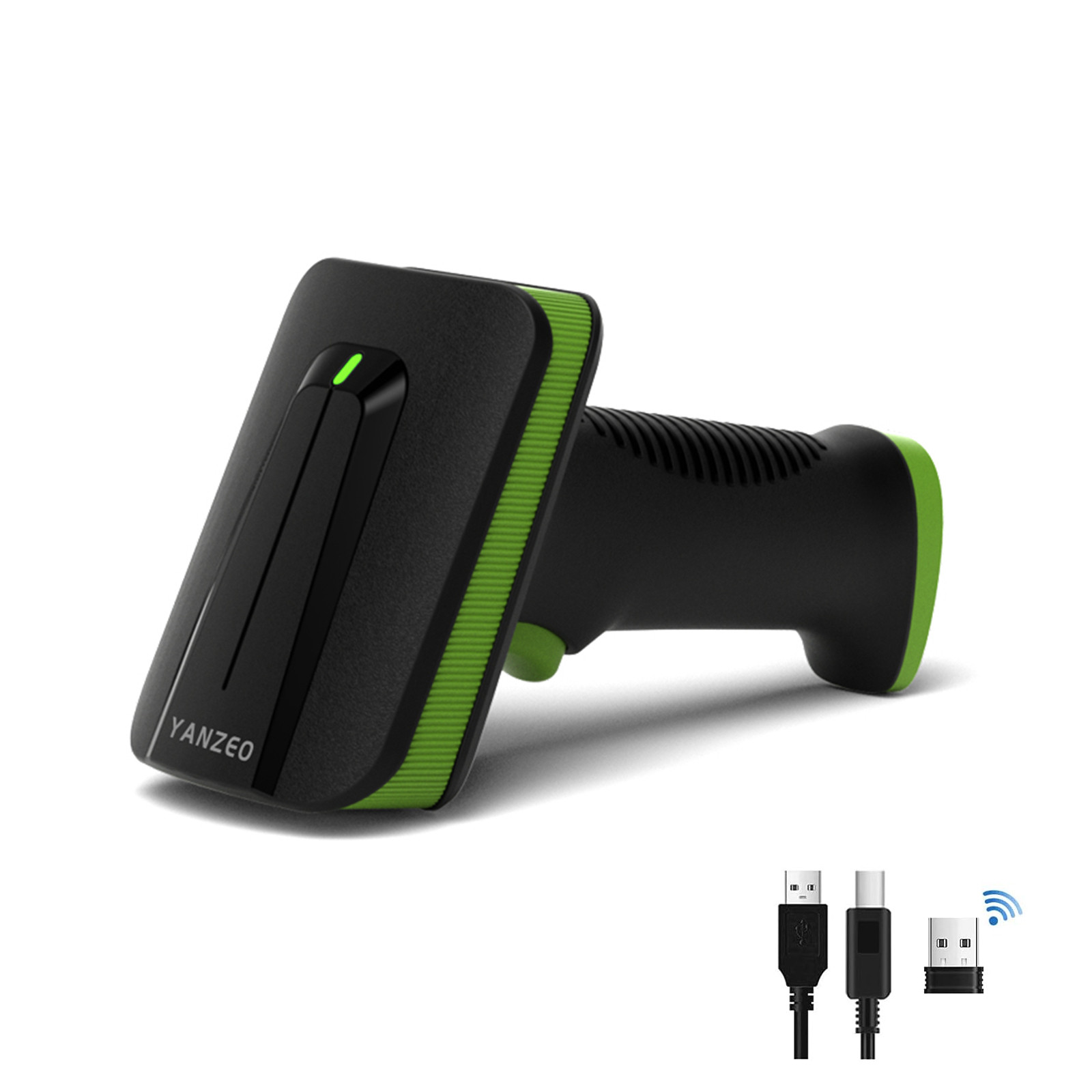 YANZEO SC2381 Wireless Barcode Scanner 1D/2D Handheld Scanner ...