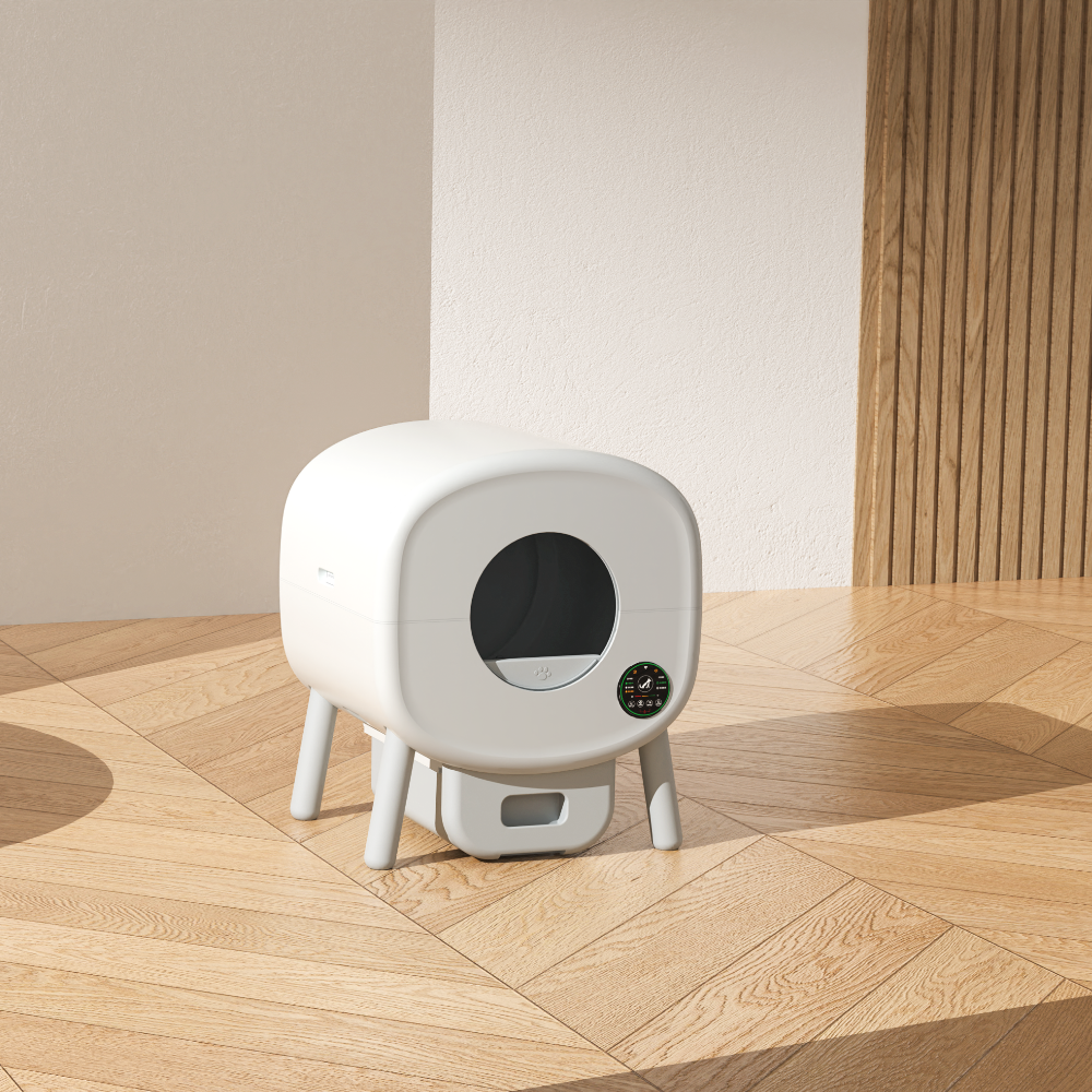 SMART CAT LITTER BOX Self-Cleaning Cat Litter Box Pet Smart Litter ...