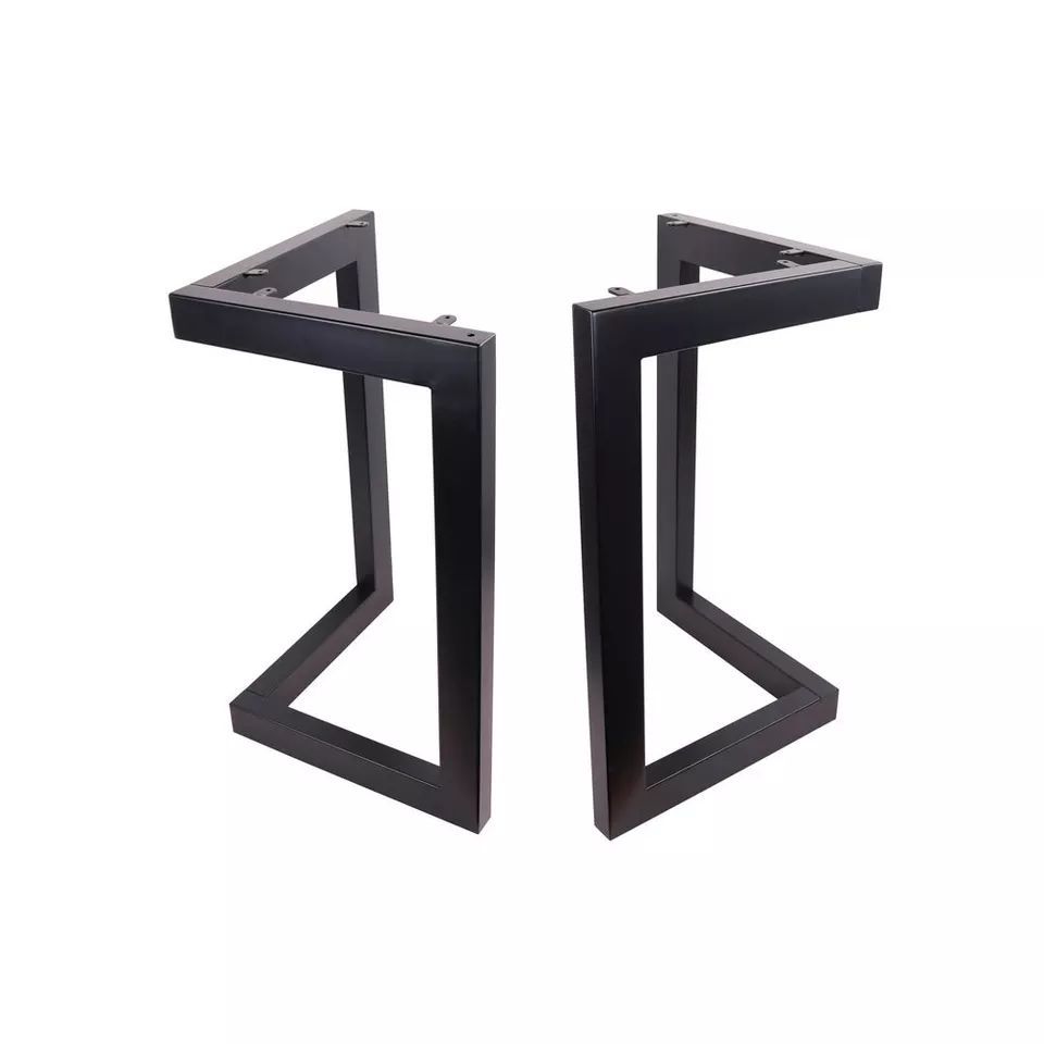 Steel Dining Table Legs Black Powder Coated | WEKIS Furniture&Sliding ...