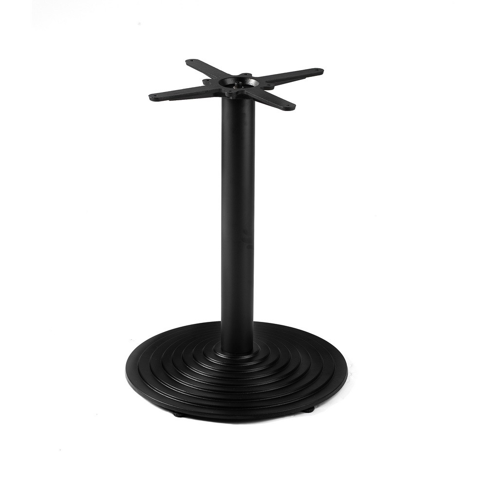 Black Finish Stable Dining Table Leg Base And Office Furniture Table ...