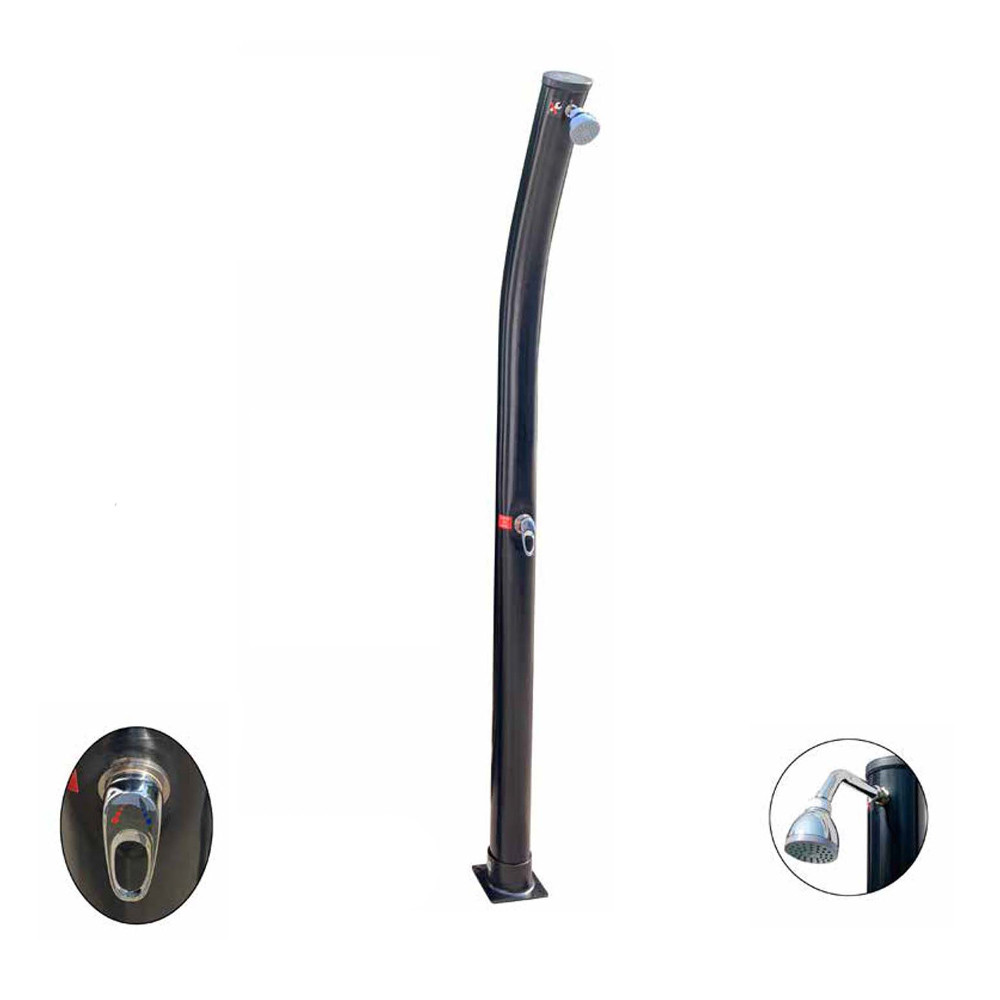 China Factory Price In Stock 25L One Section Solar Pool Shower | Solar ...