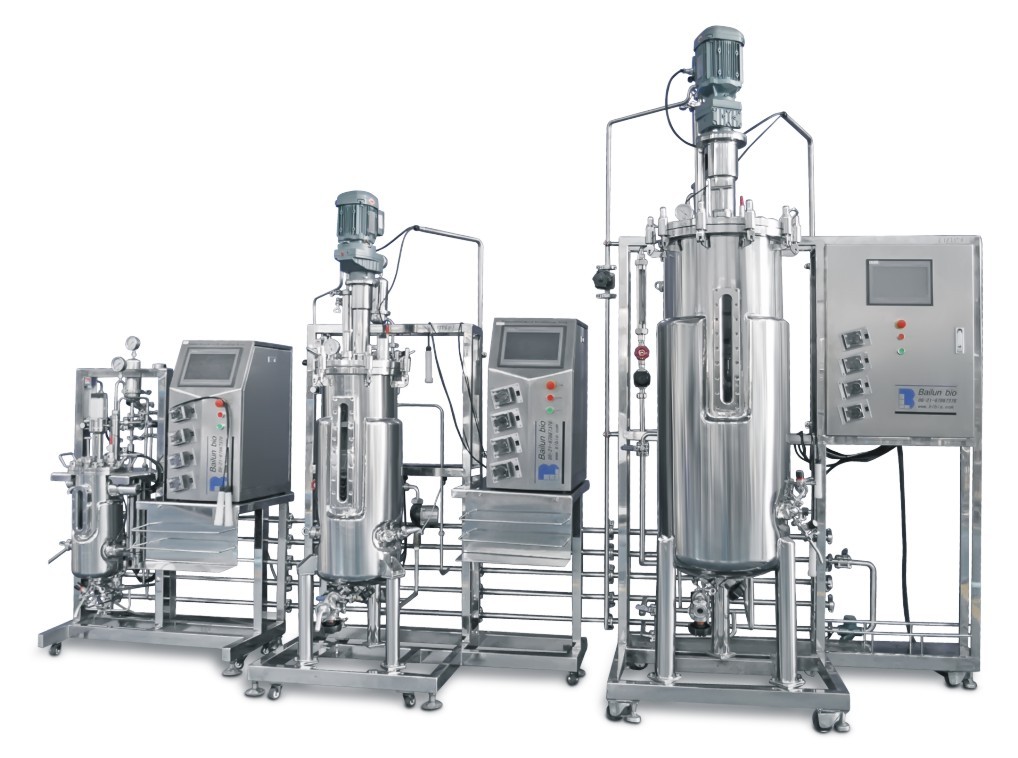 Three-stage multi-stage fermenter | Benchtop Cell Bioreactor | BAILUN ...