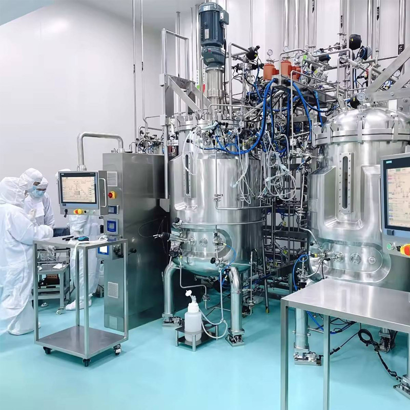 Laboratory Bioreactor Microbial vaccine stainless steel reactor lab ...