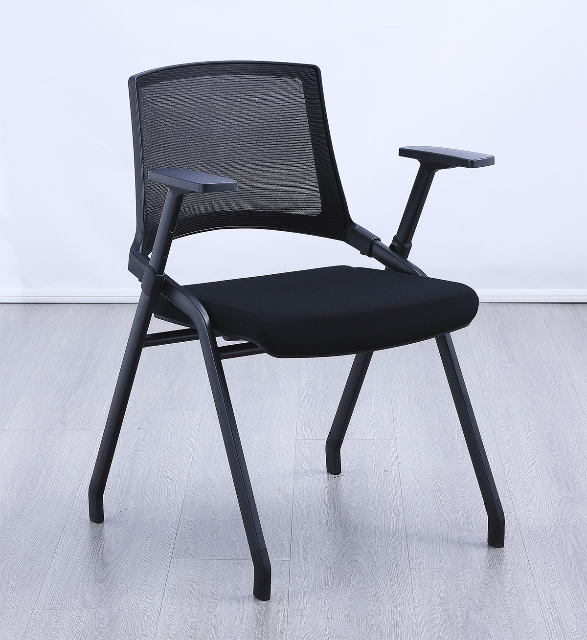 Factory Direct Folding meeting chair with wheel for meeting room and ...