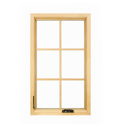 Aluminium Clad Timber Hand Crank Window, Save Energy, Heat Insluation ...