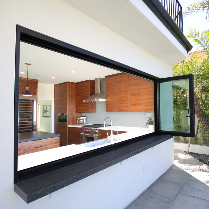 Aluminum Impact Windows | Hurricane Impact Windows | Kitchen Bifold ...
