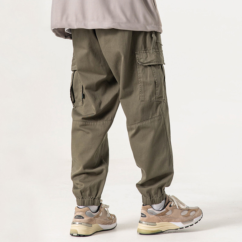 Custom Straight-leg Street Pants| High Street Cargo Pants For Men ...