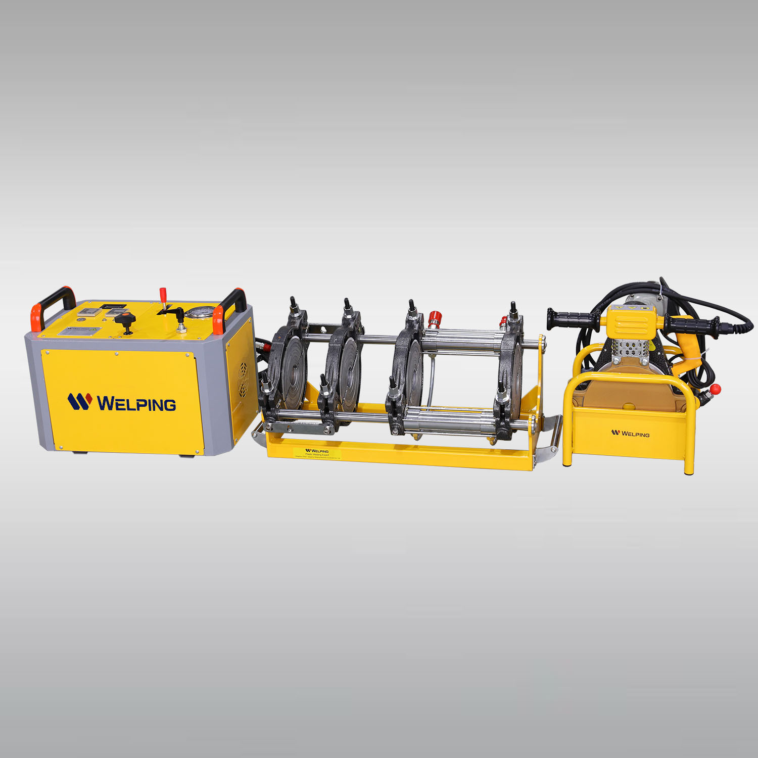 Hydraulic Butt Fusion Welding Machine for PE Pipes 63/200mm | Hydraulic ...