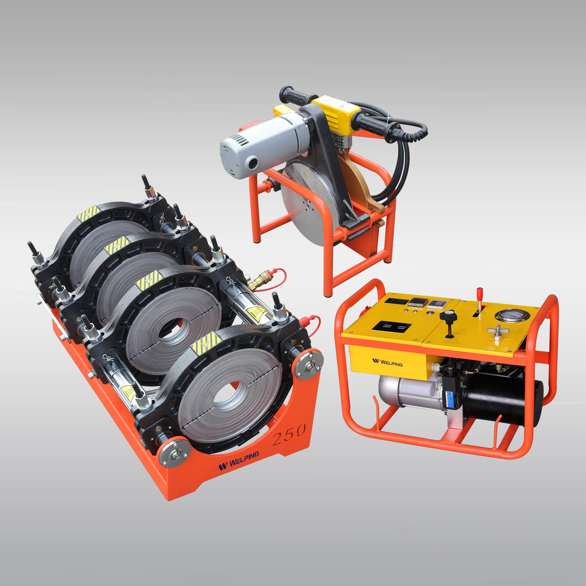 Hydraulic Butt Fusion Machine for 63MM to 250MM HDPE Pipes | Hydraulic ...