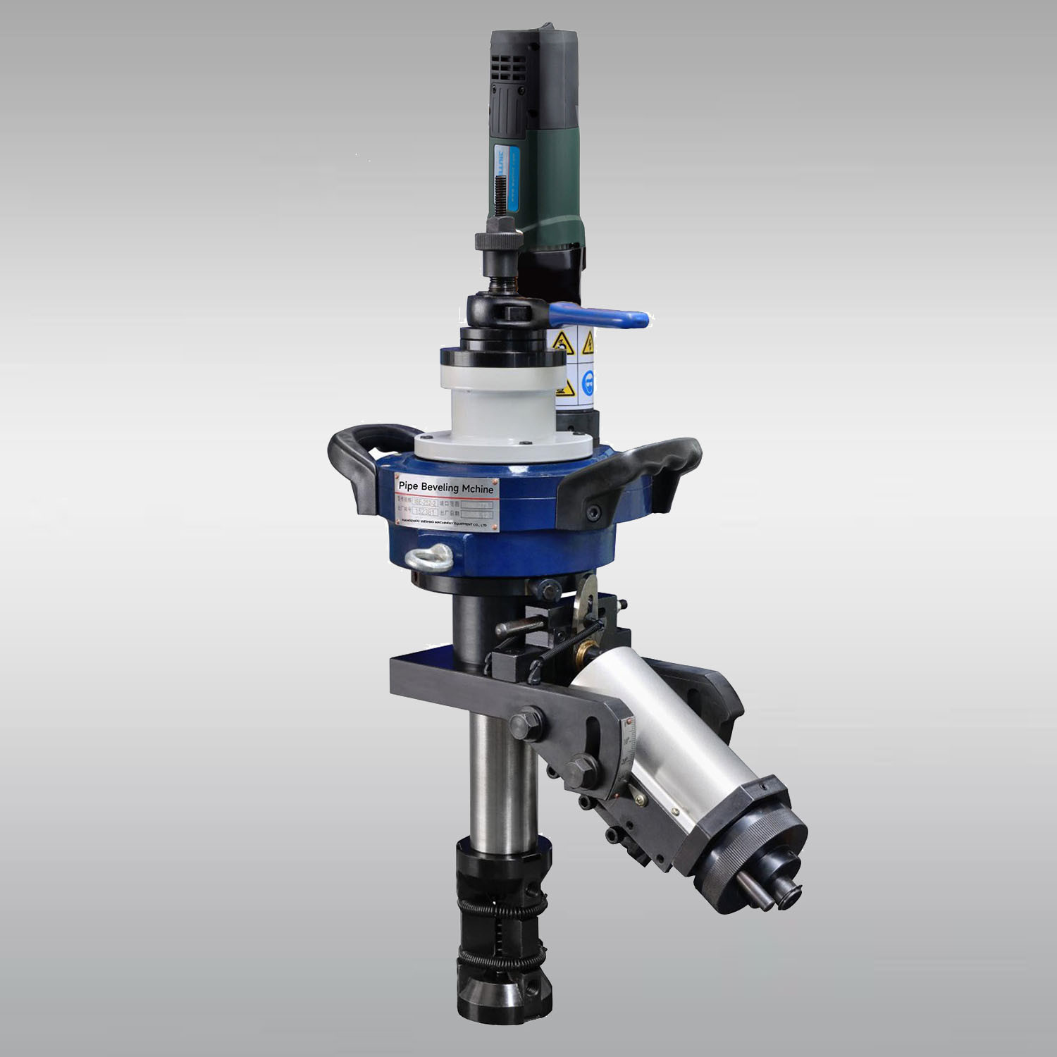 heavy duty electric portable inner-mounted cold pipe cutting and ...