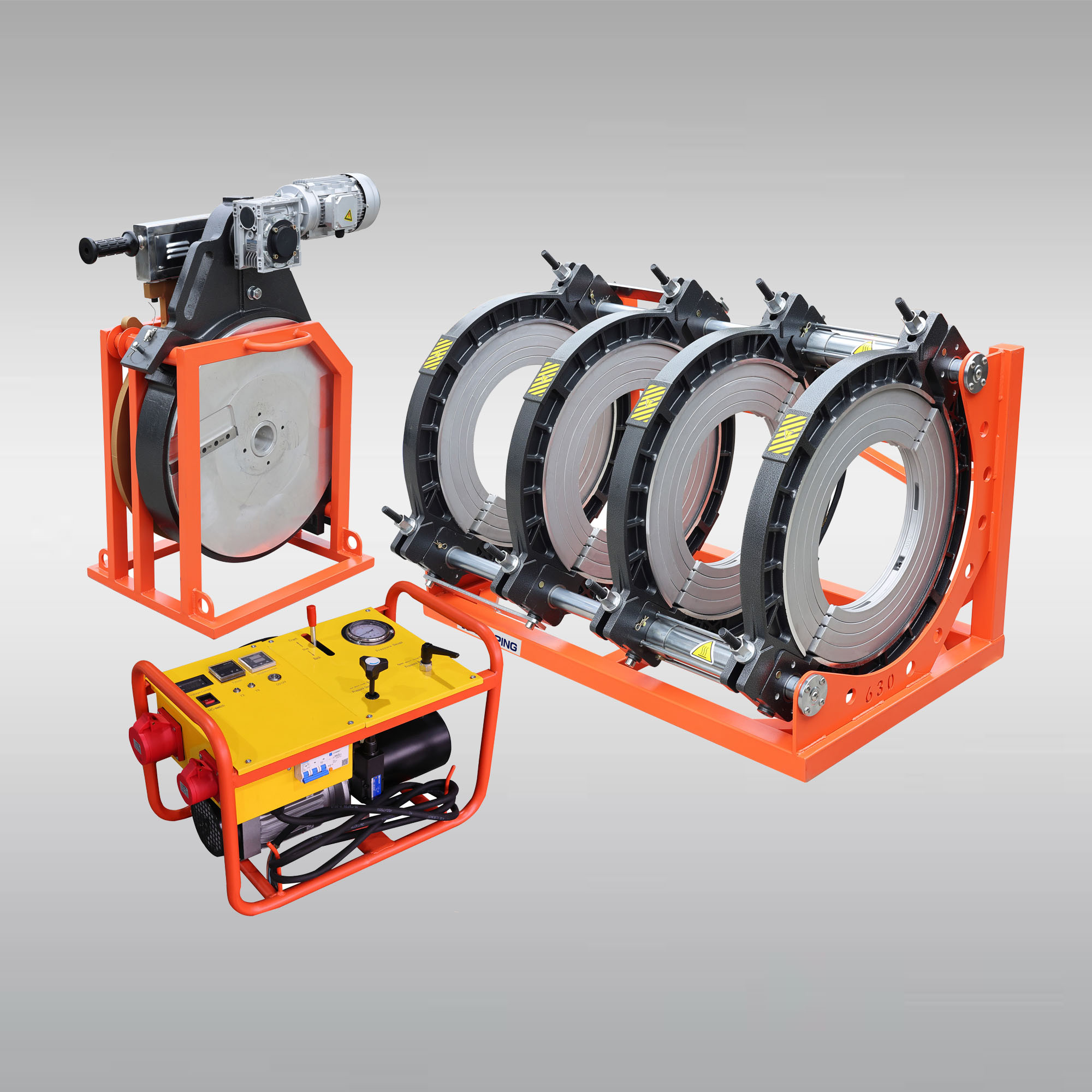 Hydraulic HDPE Butt Fusion Welding Machine 315/630mm | Hydraulic Butt Fusion Machines | Fusion ...