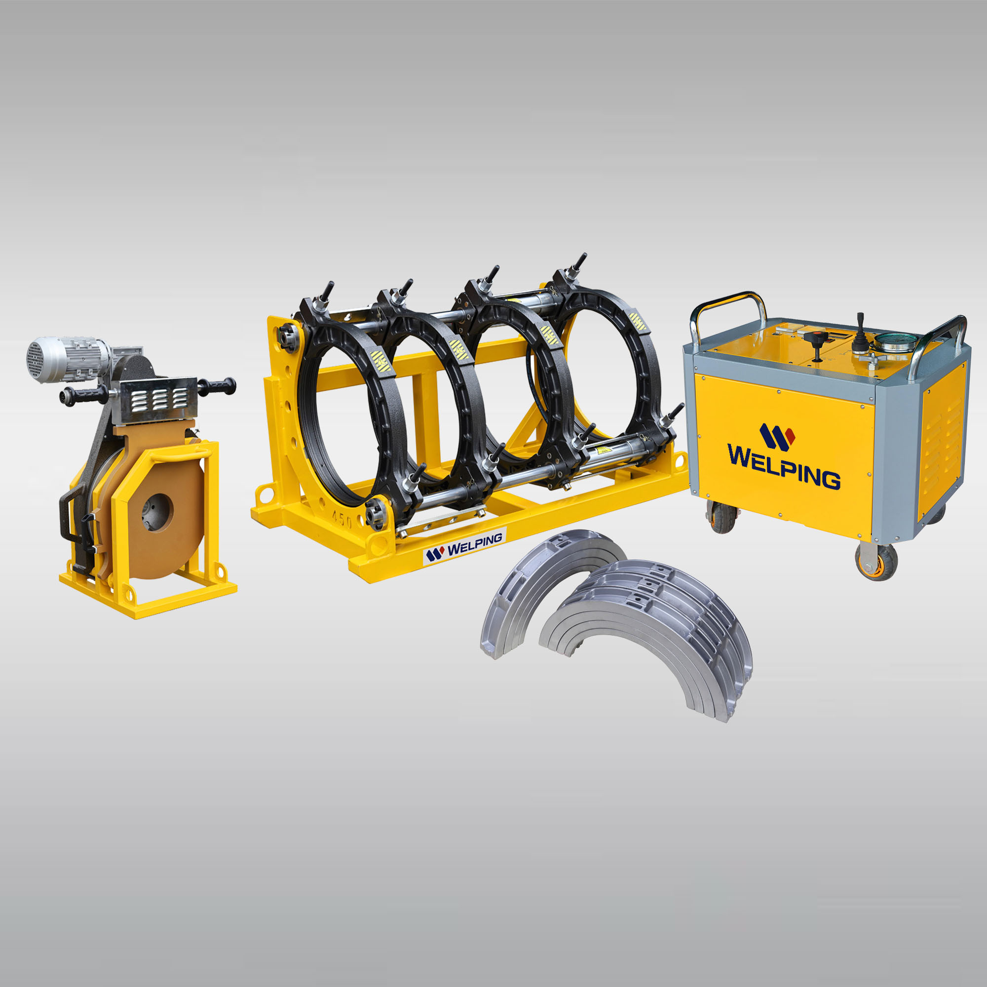 200/450mm Hydraulic HDPE Pipe Fusion Welding Machine | Hydraulic Butt ...