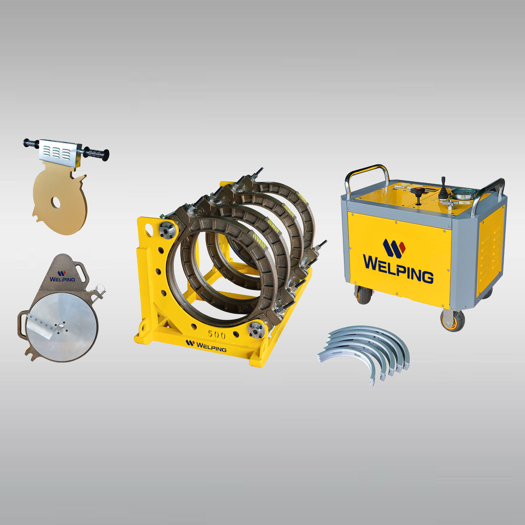 Hydraulic HDPE Pipe Fusion Welding Machine 250/500mm | Hydraulic Butt ...