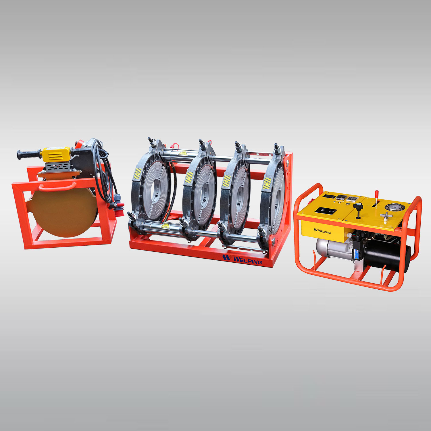 HDPE pipe Butt Fusion Welder for welding polyethylene pipes | Hydraulic ...