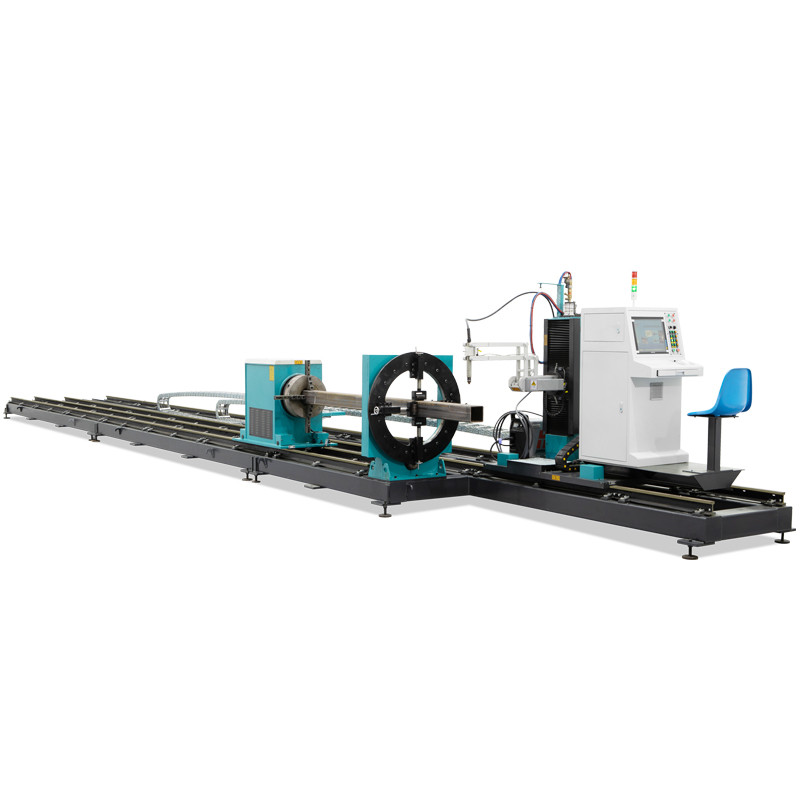 8 axis CNC Plasma Square Tube&Pipe Cutting Machine | Square Tube&Pipe ...