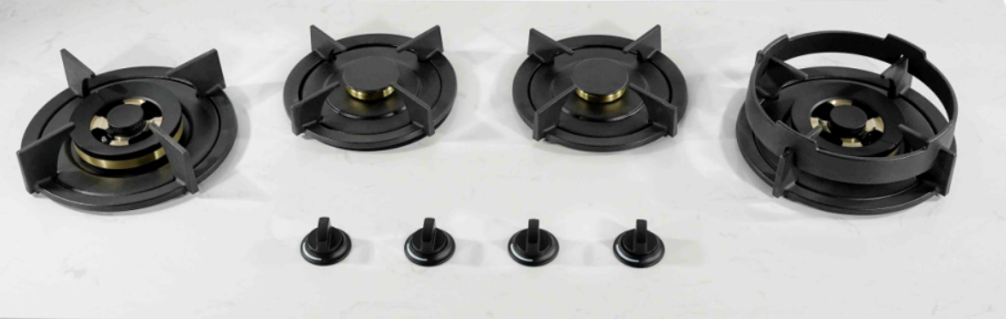 Sintered Stone 4 Burner Integrated Gas Hob - Premium Quality