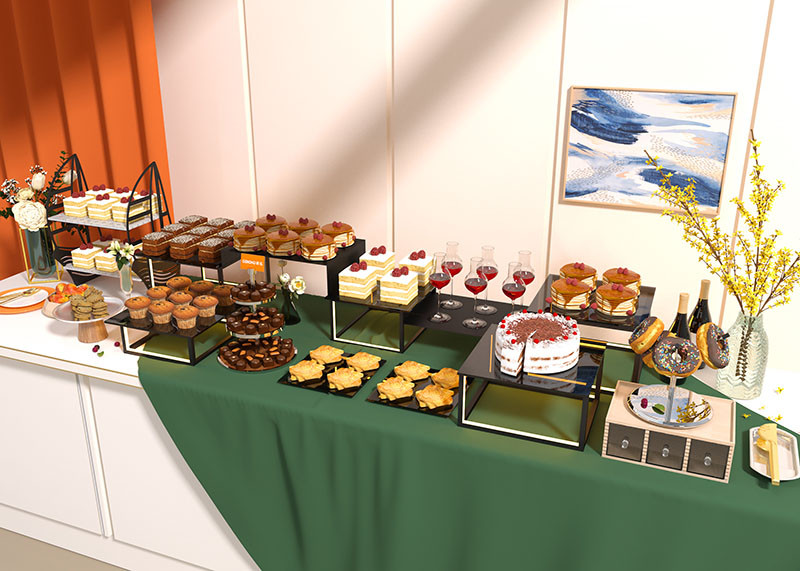 Custom Buffet Display Stands | PYEIN® Buffet Kitchenware Manufacturer