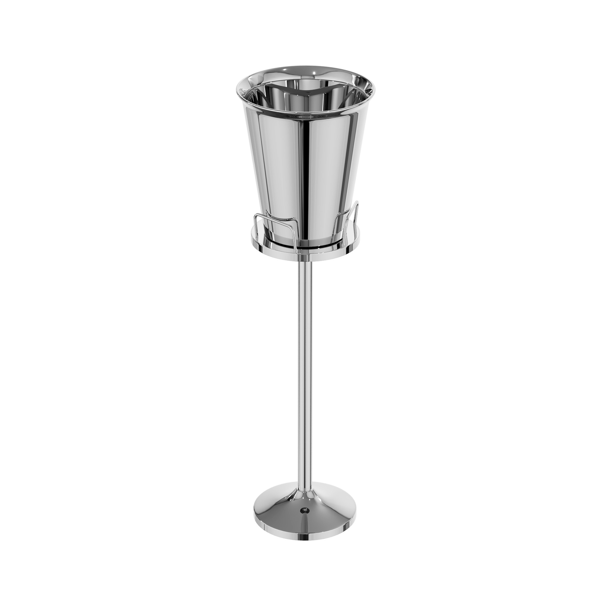 European Style Champagne Bucket with Stand – Elegant Beverage Cooler ...