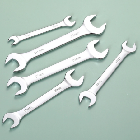 Multi Hand Tool Double Ended Mirror Open End Wrench | Wrench | SunStone ...