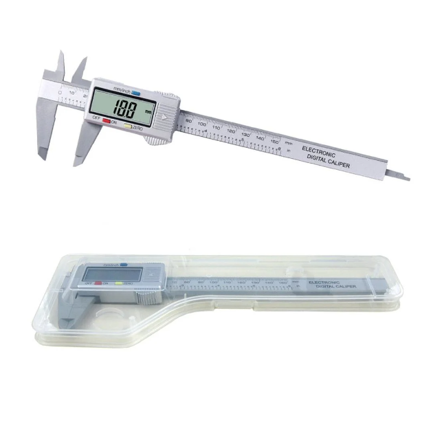 150mm Electronic Caliper Measuring Tool Precision Digital Vernier ...