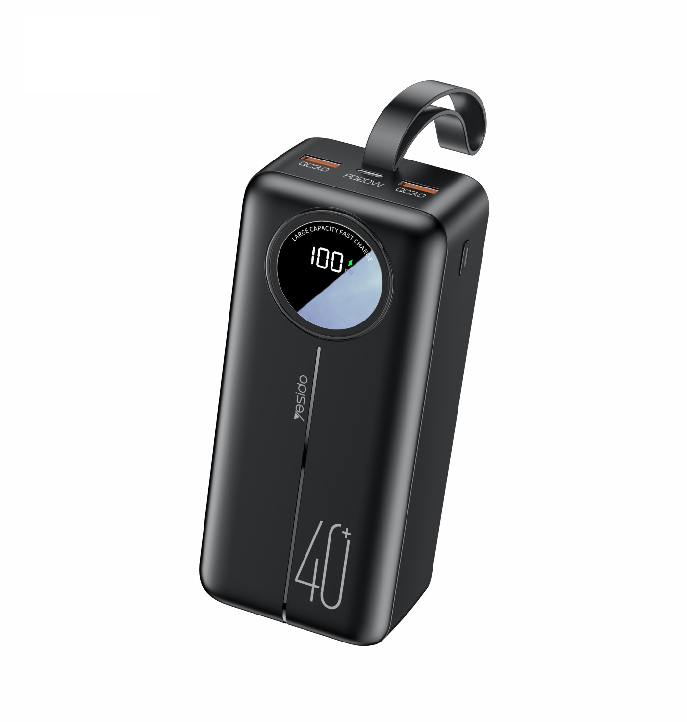 YP43 LCD Digital Display Power Bank Portable Charger 22.5W 40000mAh ...