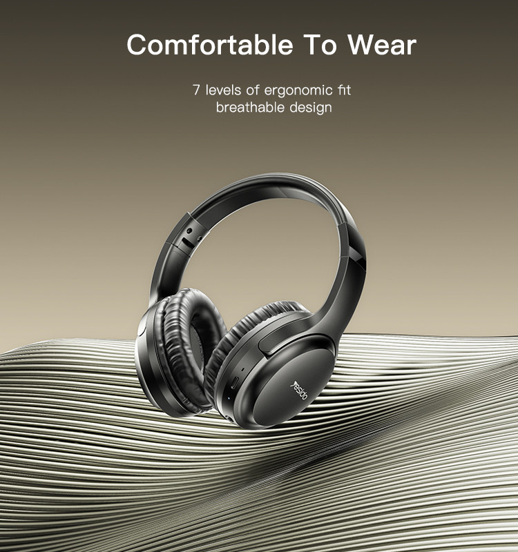 EP04 Over Ear Handfree Stereo Wireless with Mic High Fidelity Stereo ...