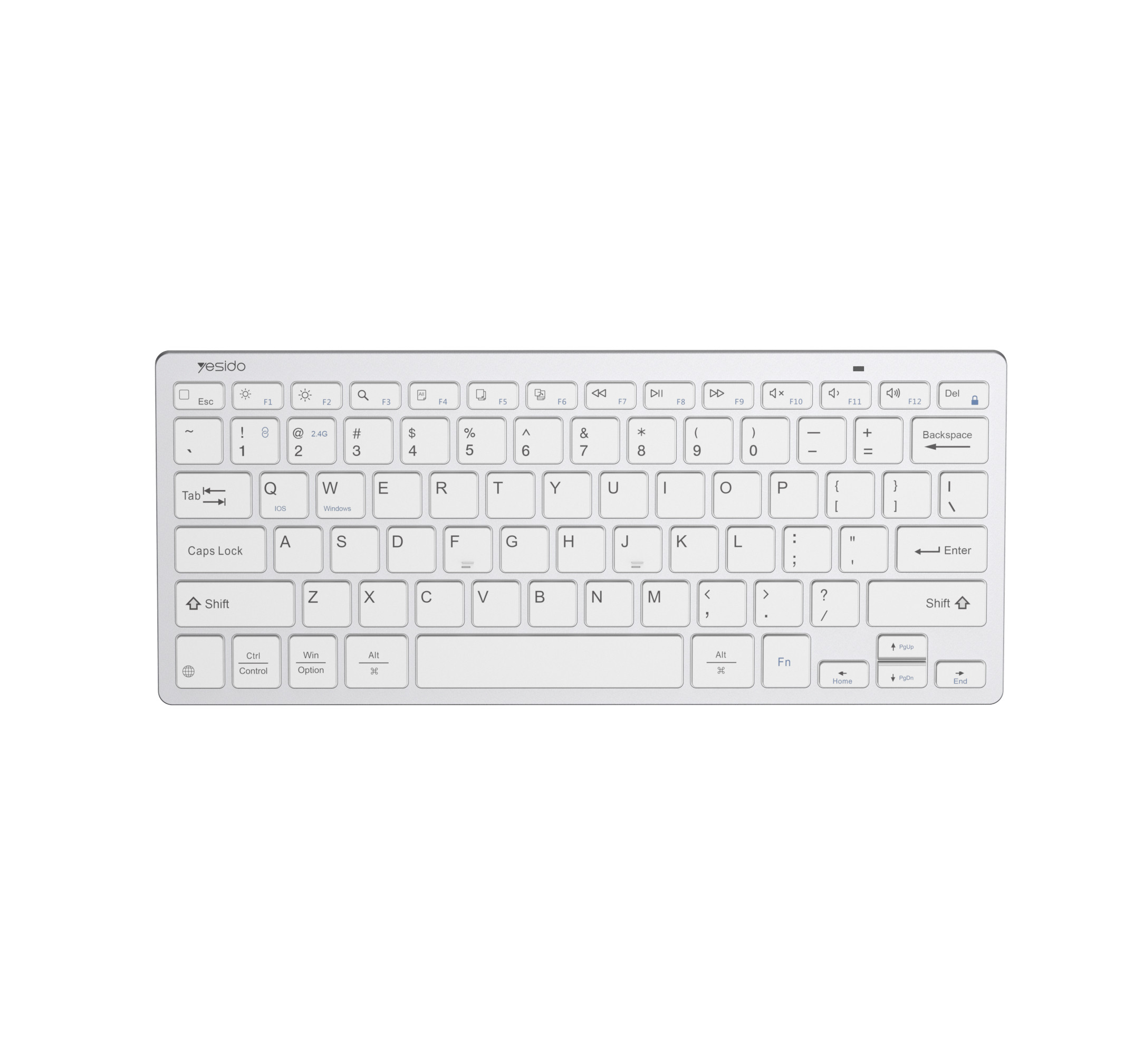 KB11 Mini Design 2.4G And BT Wireless Connected Magic Keyboard For ...