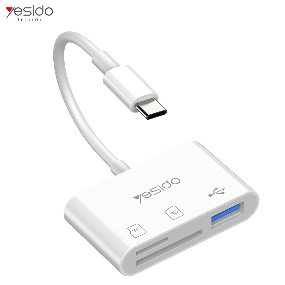 GS16 High Quality Type-C To USB 3.0 TF SD Card Slot & PD Quick Charge ...