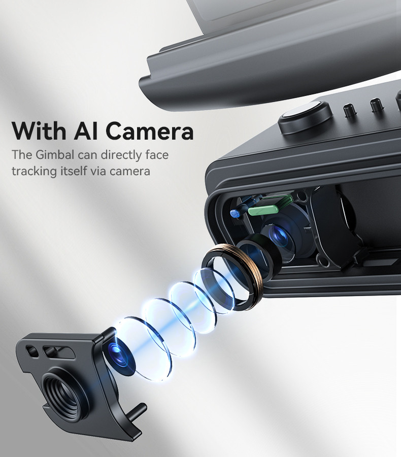 SF21 Face Tracking With Camera Powerful Battery Built-in Extra Fill ...