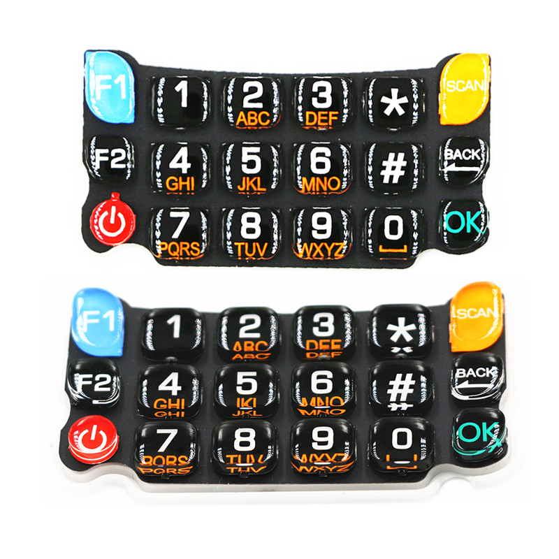 FromRubber Design Waterproof Plastic Rubber Keypad For Scanning Machine ...