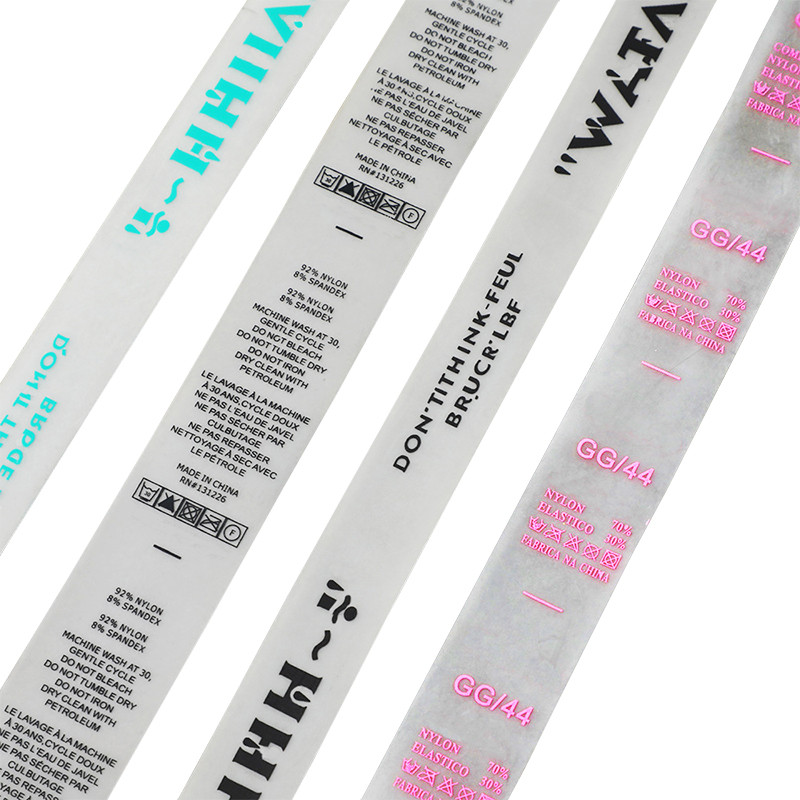 Transparent Silk-screen Printing Silicone Label - Custom Rubber Logo ...