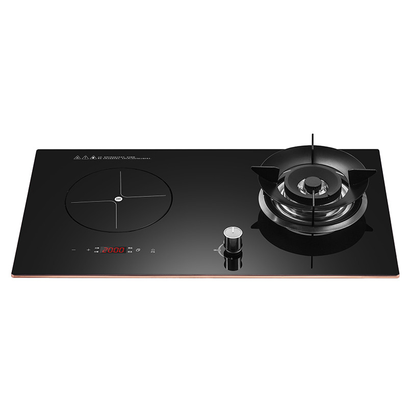 Hybrid Gas Induction Cooktop Manufacturer | Dual Fuel Kitchen Hob QD872 ...