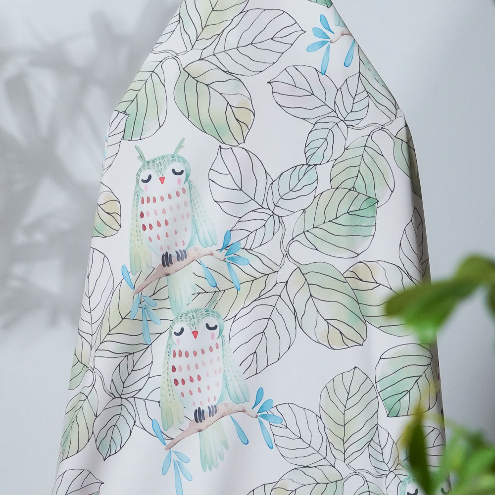 Custom 4-Way Stretch Printed Polyester Fabric, Phoenix, For clothing ...