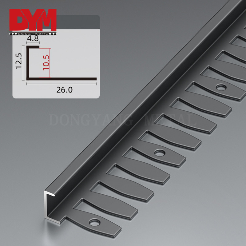 Aluminum Curve Bendable Tile Edge Trim For Floor | Curve and Bendable ...