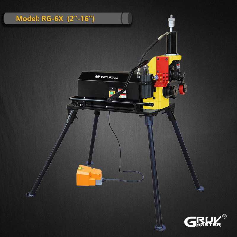 Hydraulic Roll Grooving Machine for 2 Inch to 16 Inch Ideal for ...