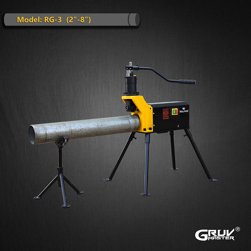 Hydraulic Steel Pipe Roll Grooving Machine for 2 Inch to 8 Inch Steel ...