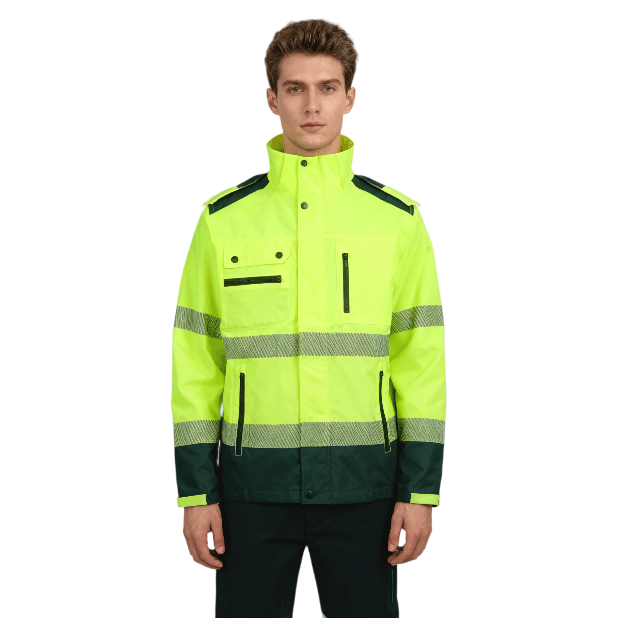 Durable Reflective Emergency Jacket for Outdoor Safety
