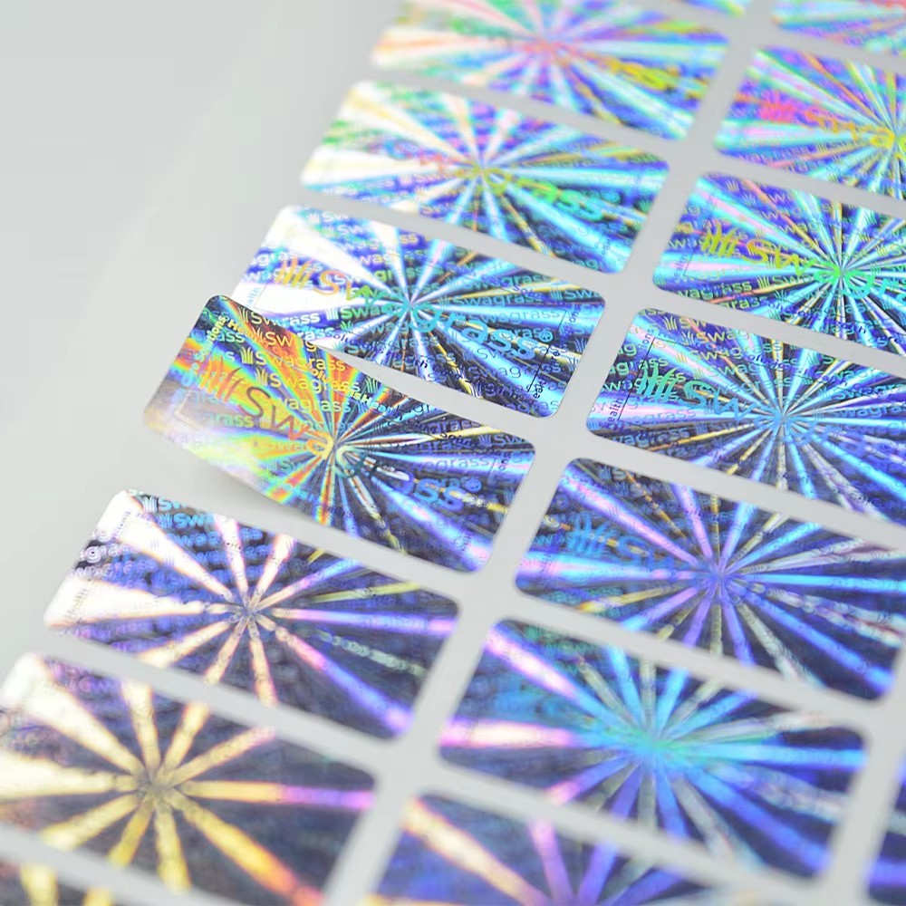 Custom Void Tape Laser Cut Machine ODM Hologram Security Laser Sticker ...