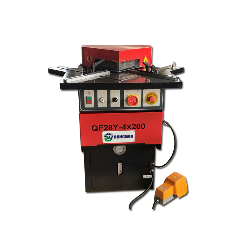 RONGWIN Customizable Hydraulic notching machine | metal sheet angle ...