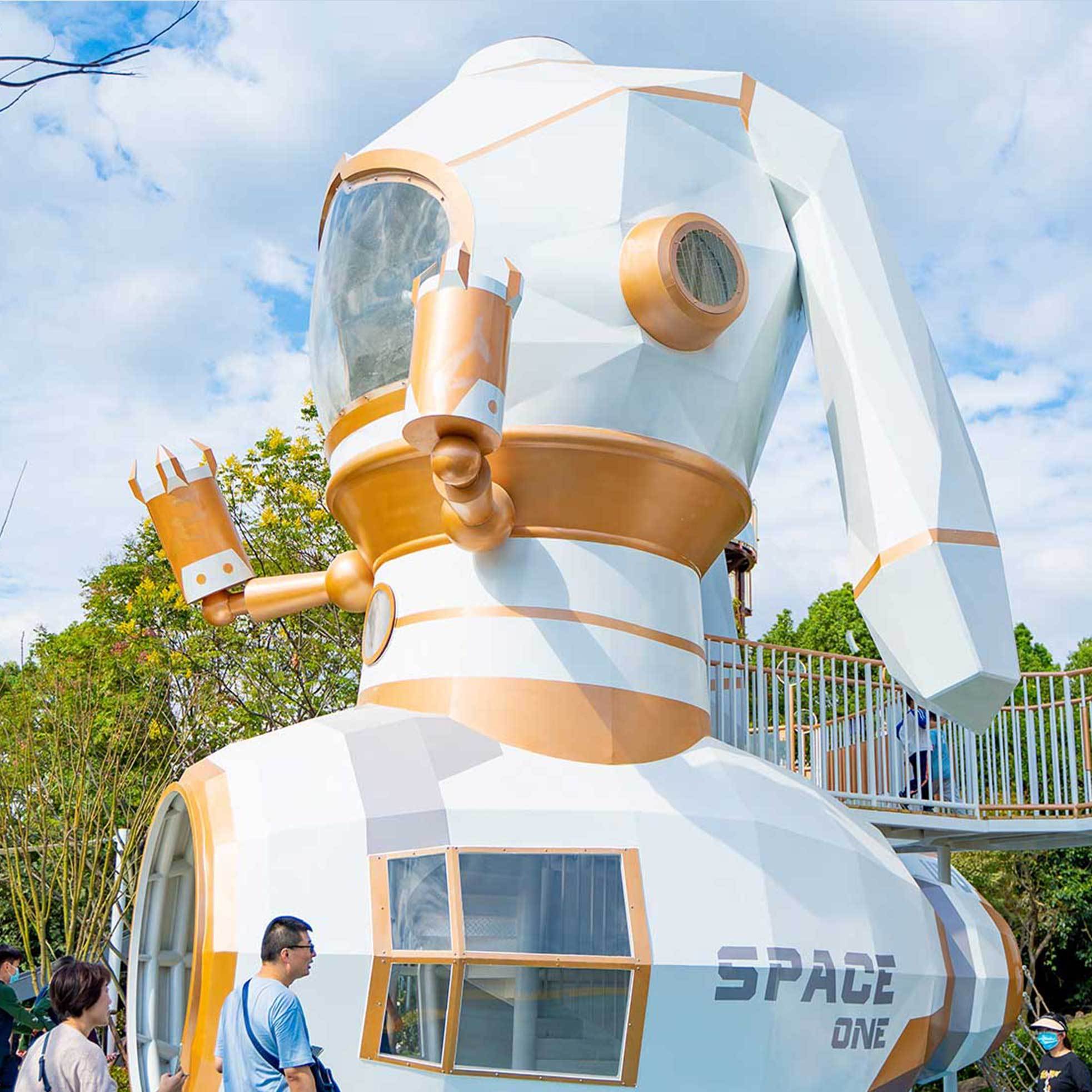 Toffy's Space Exploration Play Systems | Stainless Steel Slide ...