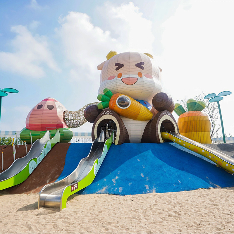 Custom Animal-Shaped Outdoor Playground Equipment | Theme Park Playsets ...