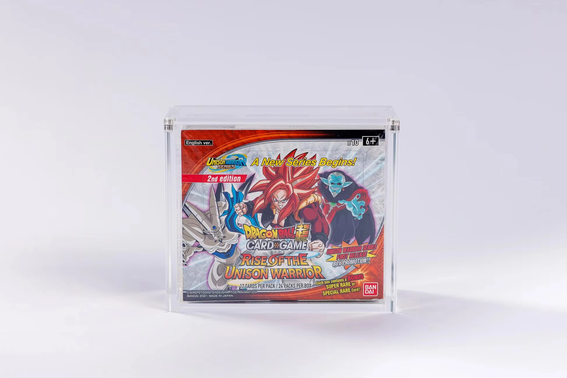 Acrylic Display Case for Dragon Ball Super Booster Box | Clear ...