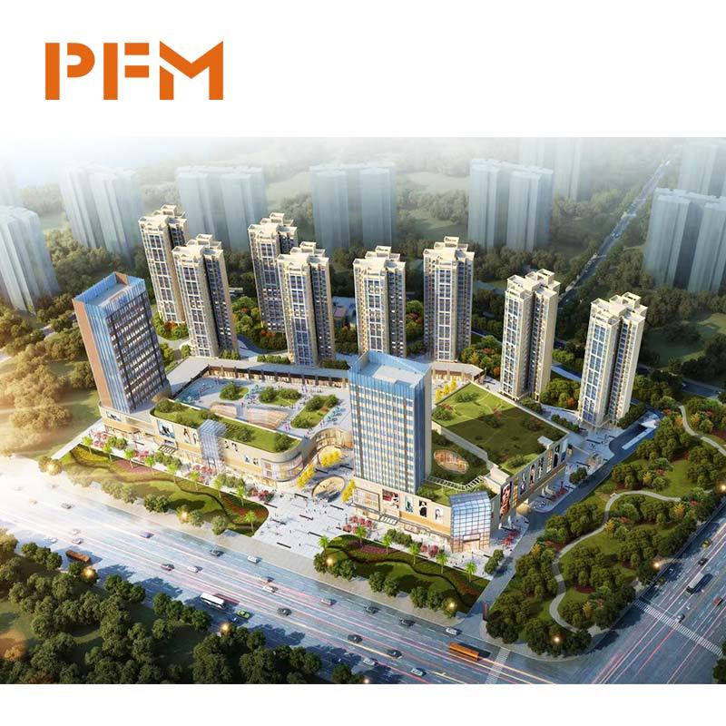 Metal and Glass Curtain Wall for Commercial Complex | Curtain Wall ...