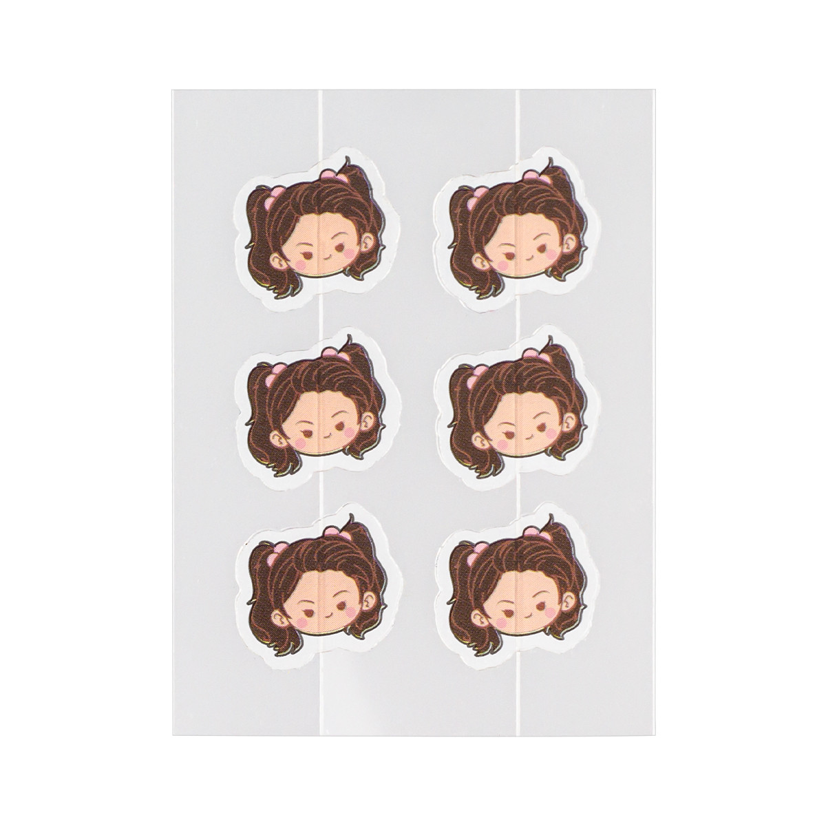 Sassy & Cute Daily Care Cartoon Girl Acne Spot Patches with Cutline ...